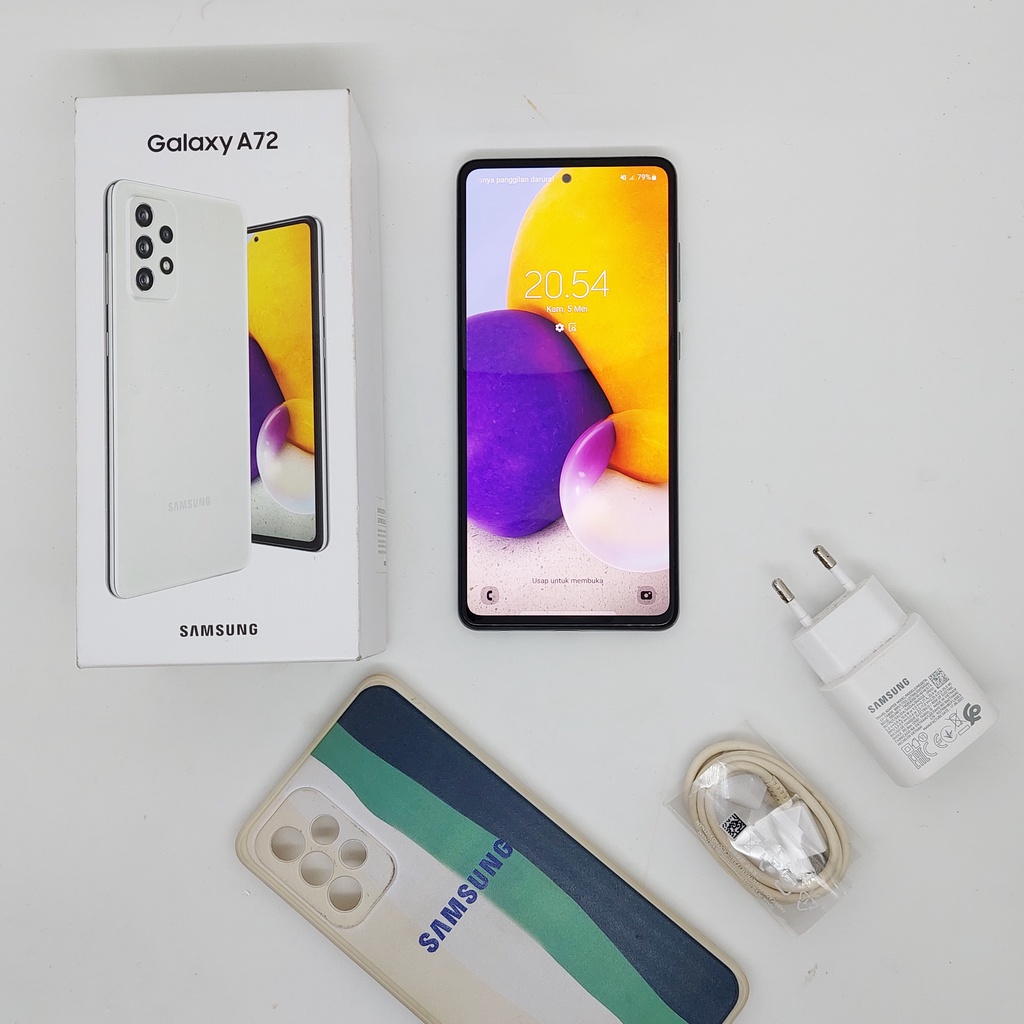 Jual SAMSUNG GALAXY A72 RAM 8/256 GB HP SECOND MURAH | Shopee Indonesia