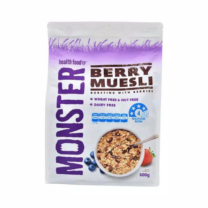 Jual Monster High Berry Muesli 600 gr CUCI GUDANG | Shopee Indonesia