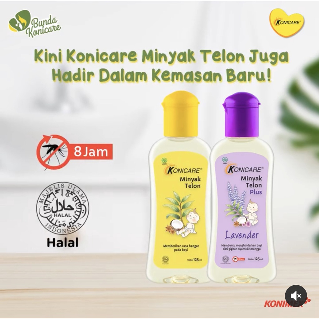 Jual Konicare Minyak Telon/Kayu Putih Plus/Anti Nyamuk 60/125ml ...