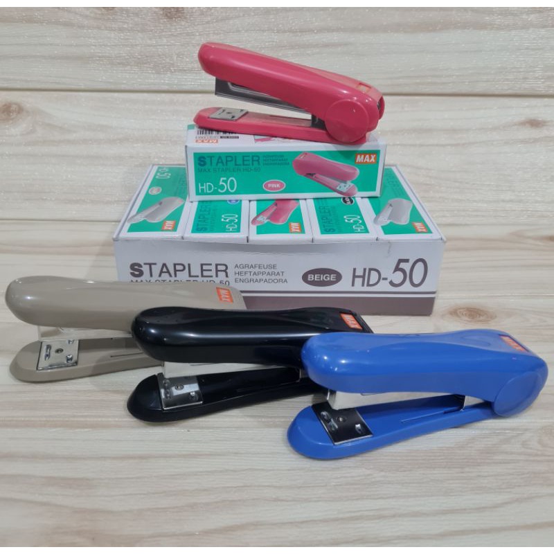 Jual STAPLER MAX HD-50 | STAPLER BESAR | JEPRETAN KERTAS | Shopee Indonesia