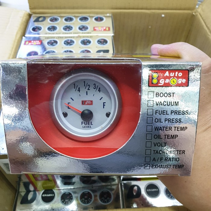 Jual Fuel Level indikator bensin solar Auto Gauge 2 inch Original ...