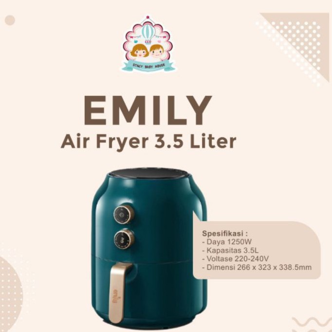 Jual EMILY AIR FRYER 3 LITER dan 3.5 LITER | Shopee Indonesia