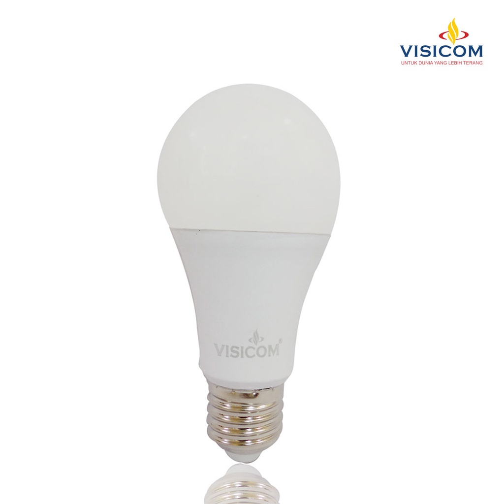 Jual VISICOM - Lampu LED bulb - 12 watt - Cahaya Putih | Shopee Indonesia