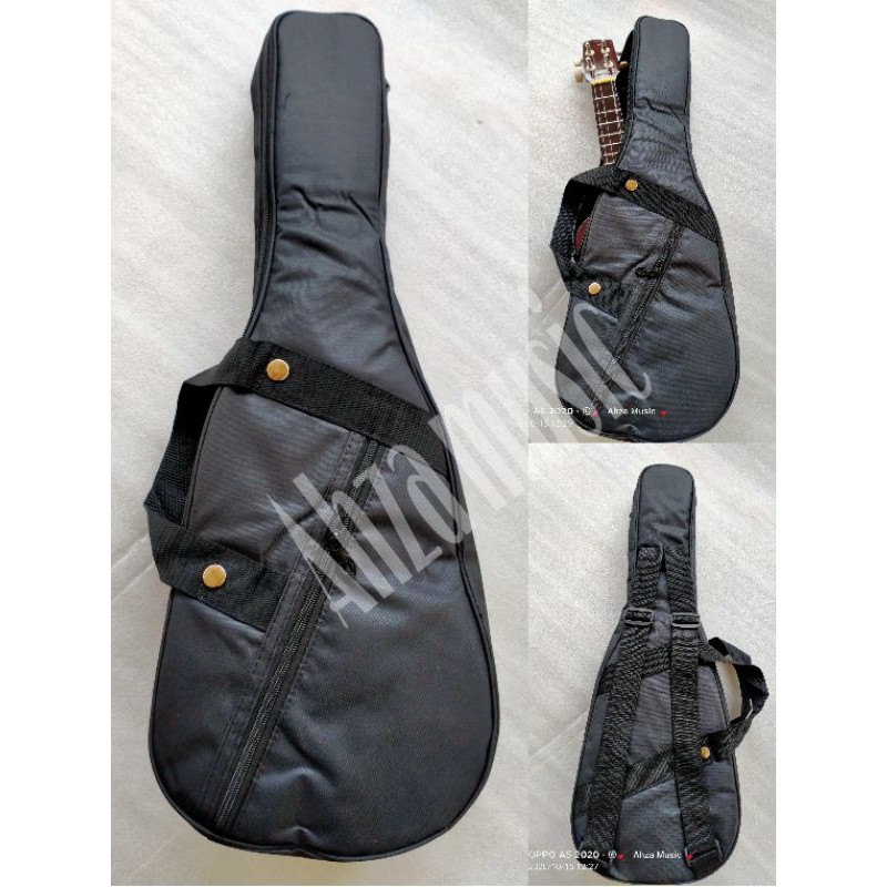 Jual TAS UKULELE/KENCRUNG/CAK ukuran soprano/concert lapis spon tebal ...