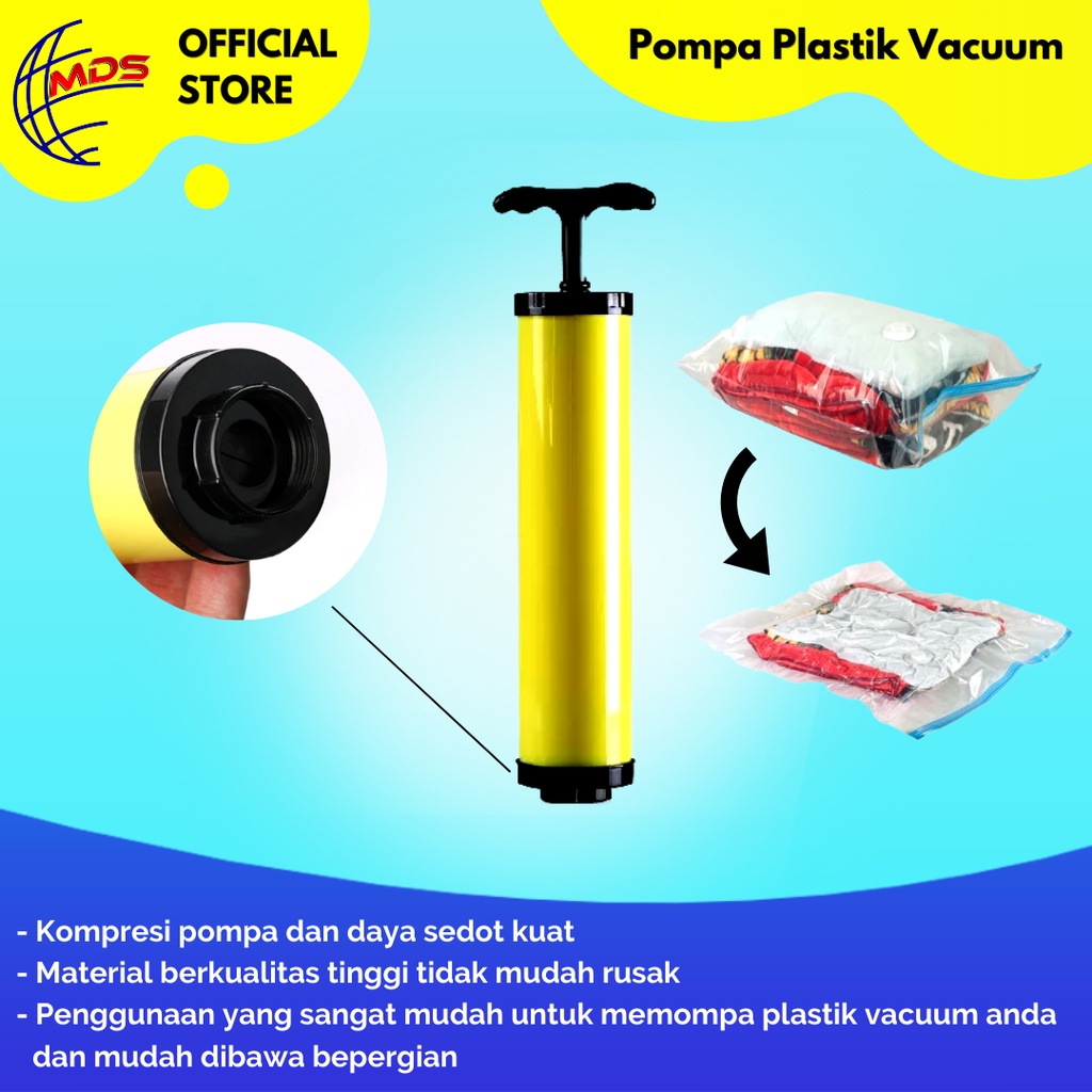 Jual Pompa Tangan Plastik Vakum Manual Hand Pump Vacuum Bag | Shopee ...