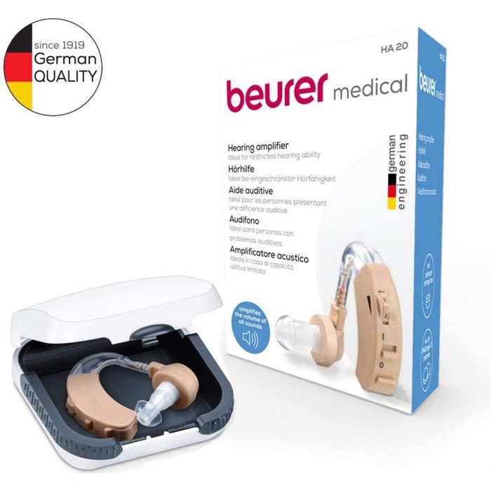 Jual BEURER Hearing Aid HA20 / Alat Bantu Dengar Beurer / Haering Amplifier | Shopee Indonesia