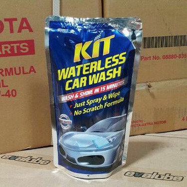 Jual PEMBERSIH / CUCI MOBIL TANPA AIR KIT WATERLESS CAR WASH POUCH 500 ...