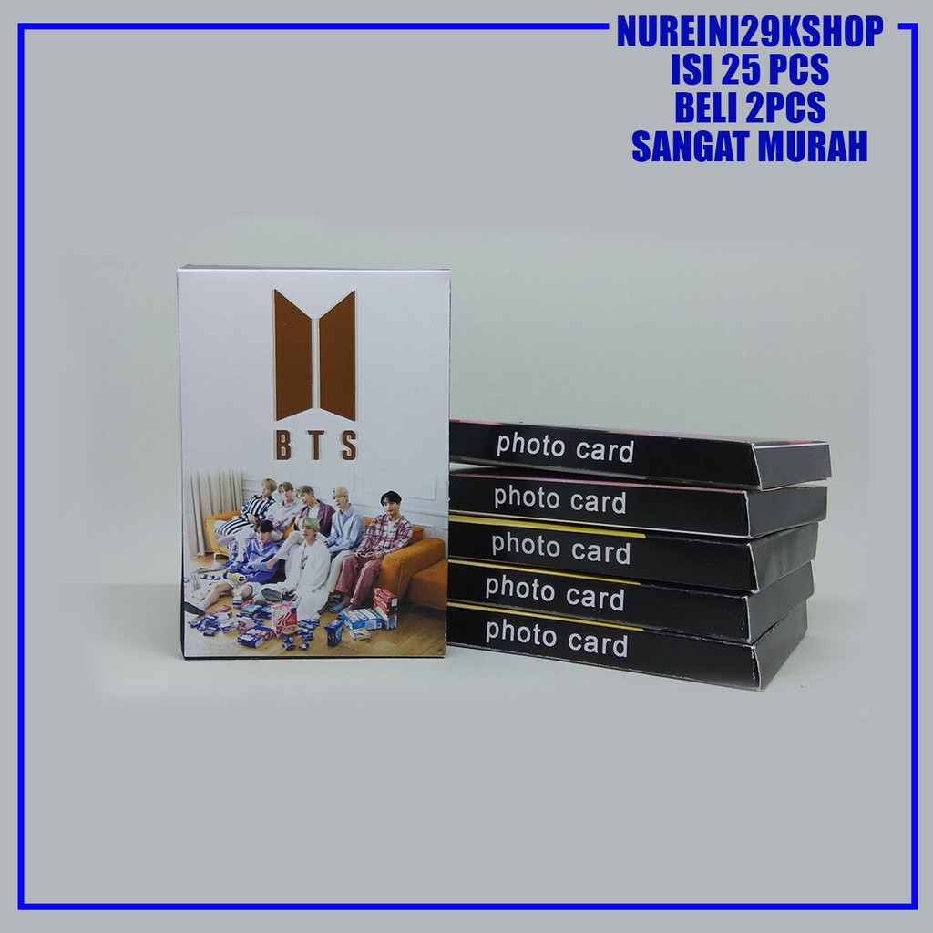 Jual photocard bts 2019 isi 25pcs | Shopee Indonesia