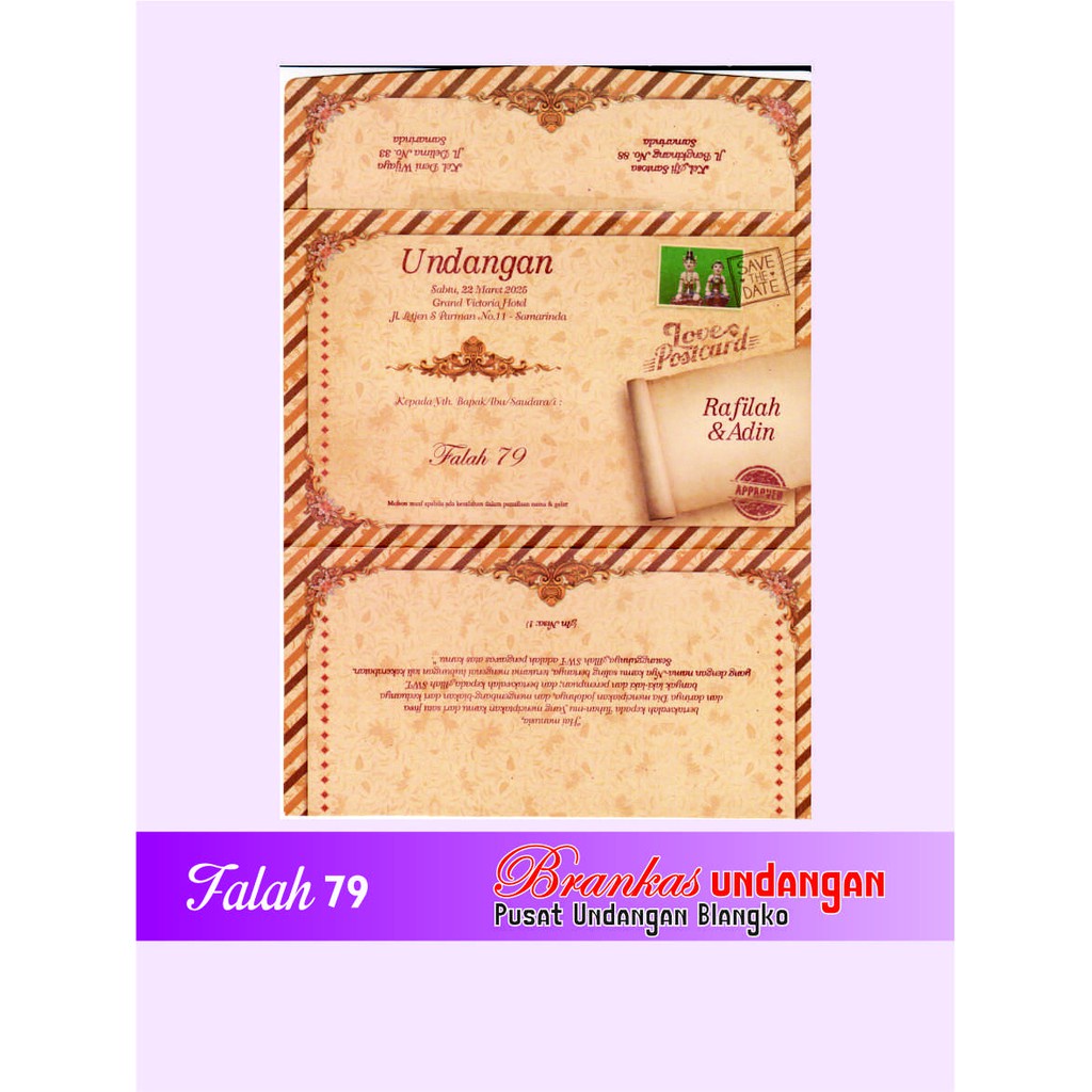 Jual undangan falah fadil | Shopee Indonesia