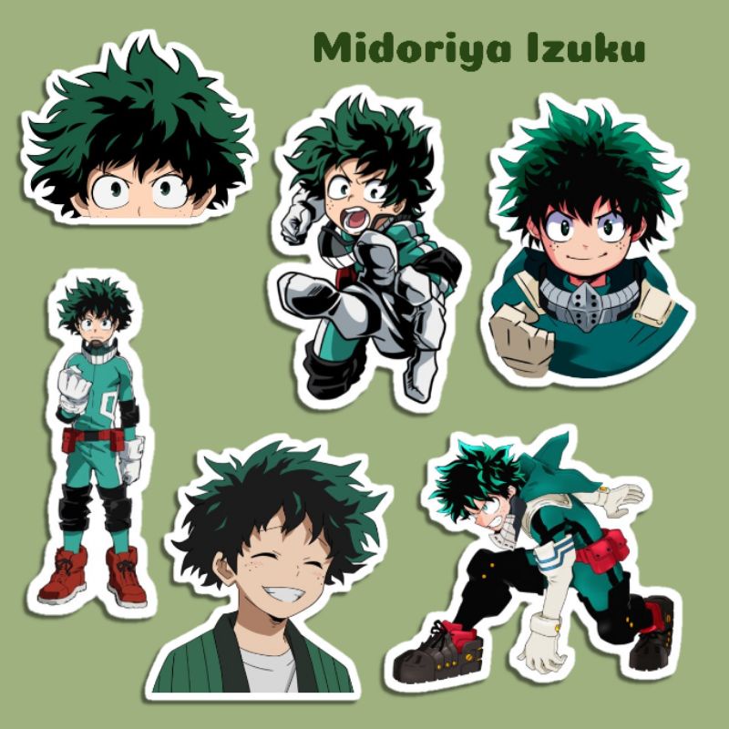 Jual Sticker Anime Boku no hero academia My hero Academia | Sticker ...