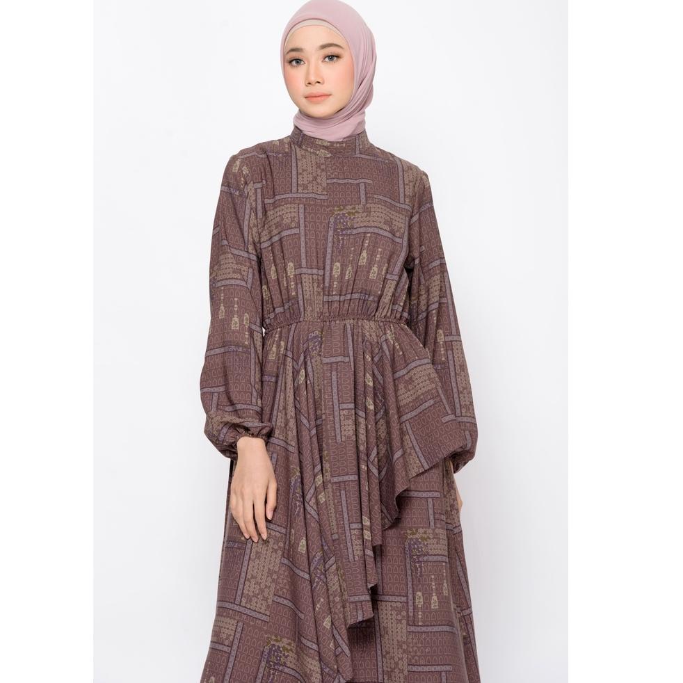 Jual Produk Terbaru // DnB BIA By Zaskia Mecca - Pisya Violet Dress ...