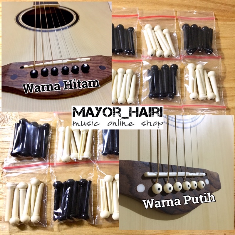 Jual Pin Bridge, Saddle, Nut Gitar Akustik & Klasik (Gitar Nilon), Nut ...