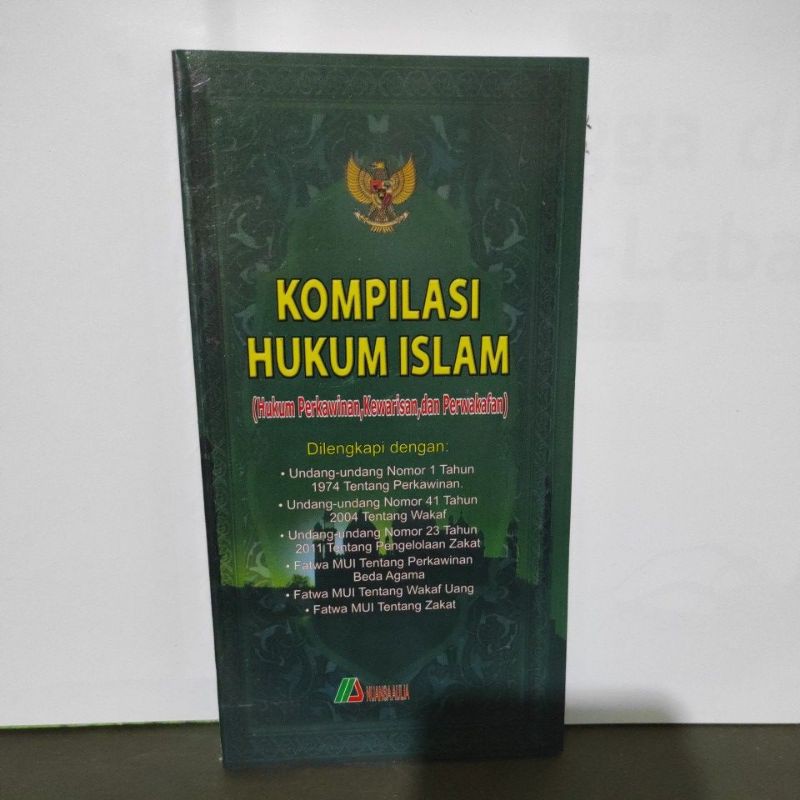 Jual BUKU KOMPILASI HUKUM ISLAM (Hukum Perkawinan,Kewarisan, dan Perwakafan) Nuansa Aulia Revisi ...