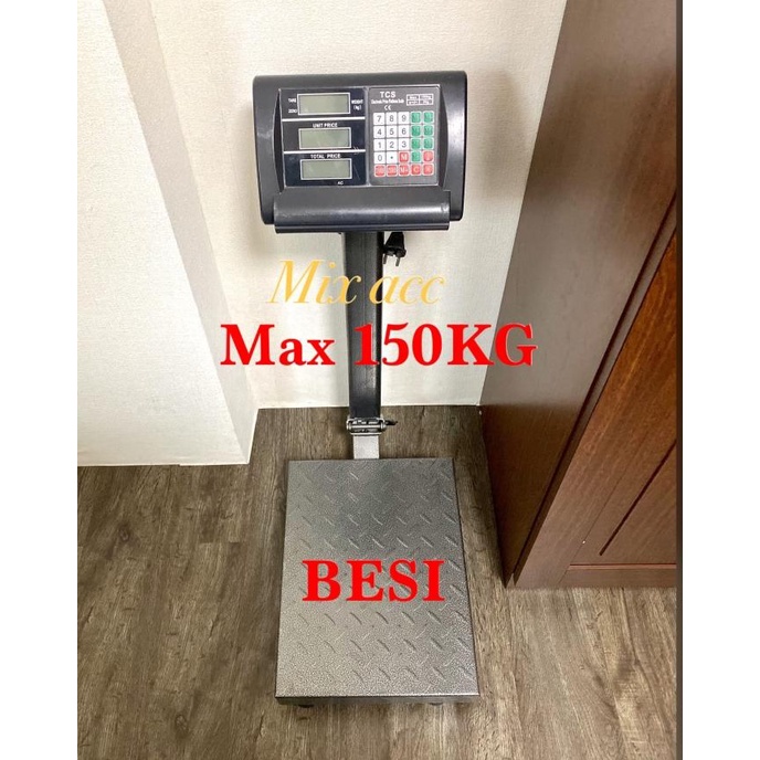 Jual TIMBANGAN BARANG DIGITAL/ TIMBANGAN DUDUK / TIMBANGAN LANTAI 150KG | Shopee Indonesia