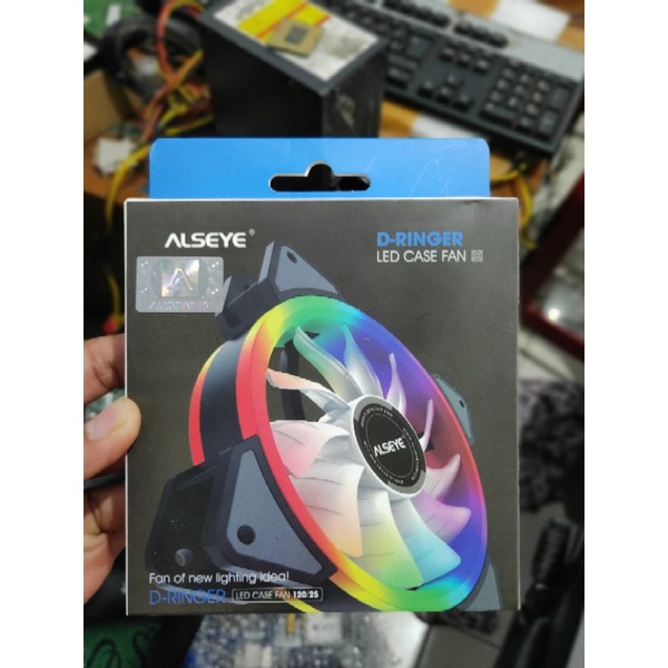 Jual FAN CASING GAMING RGB 12CM/FAN RGB/FAN LAMPU ALSEYE | Shopee Indonesia