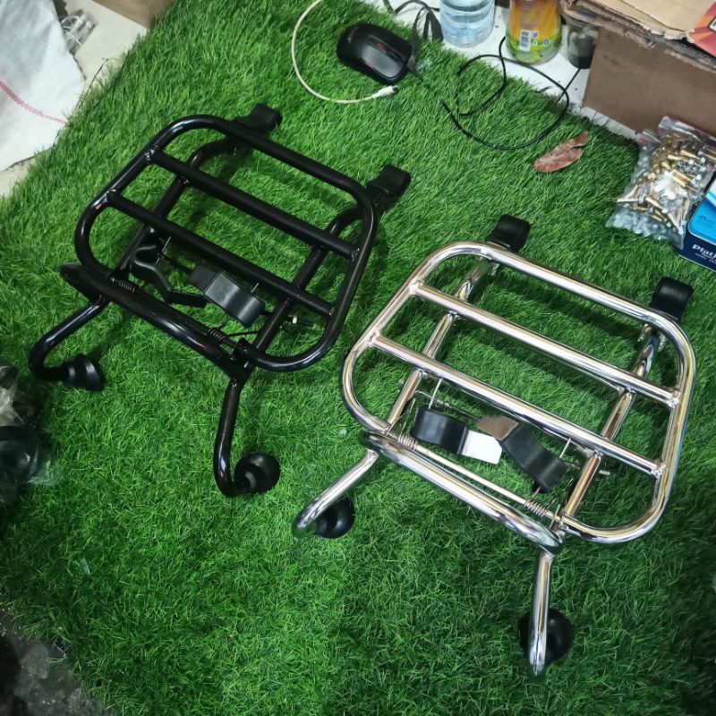 Jual Frontrack rak depan vespa super sprint vbb pxe series | Shopee ...