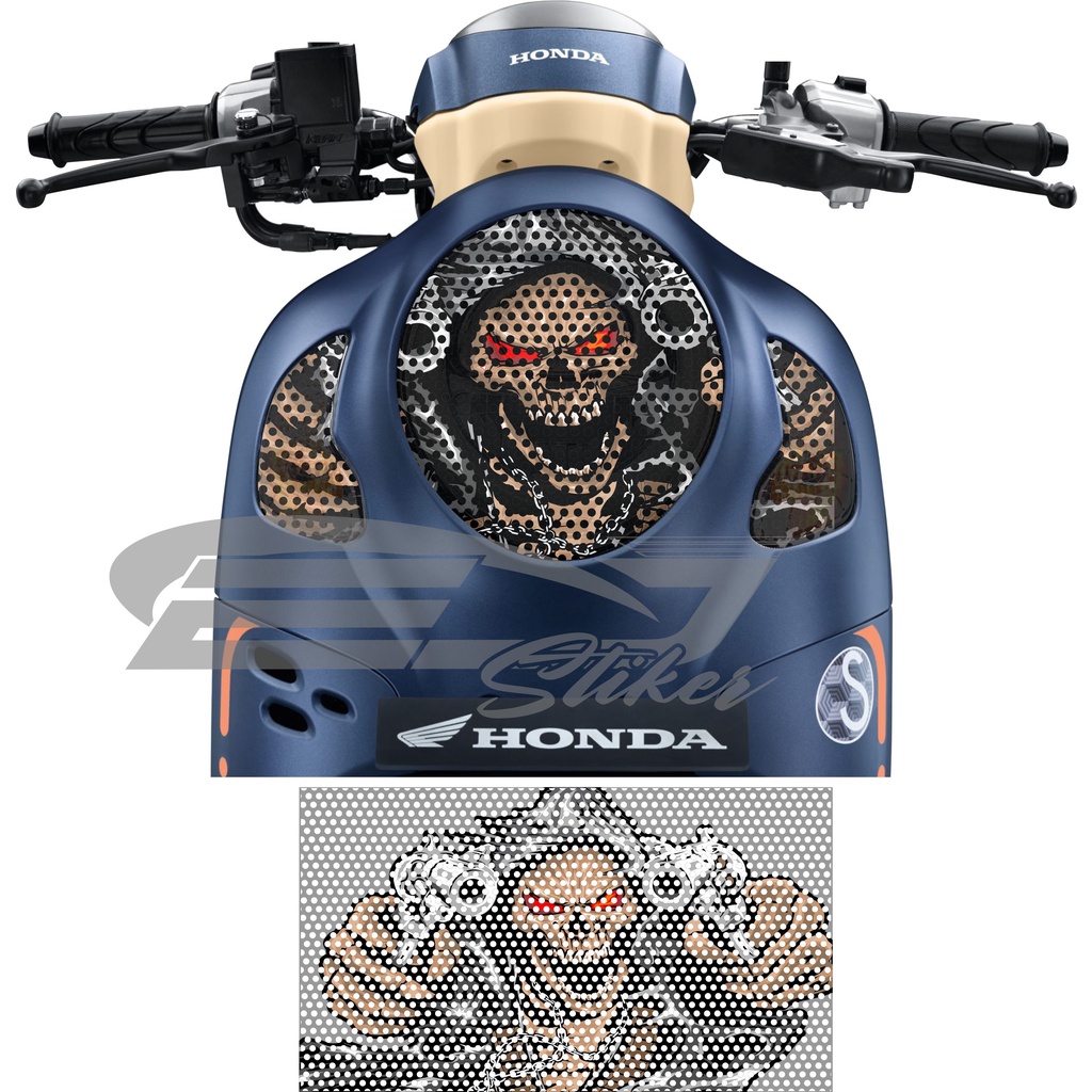 Jual STIKER LAMPU MOTOR SCOOPY / NMAX / VARIO / HIBRID / SKOTLET ...