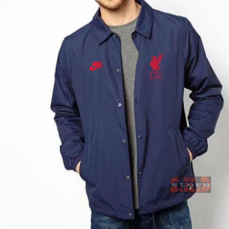 Jual JAKET COACH LIVERPOOL FC JAKET COACH NEVI LFC | Shopee Indonesia