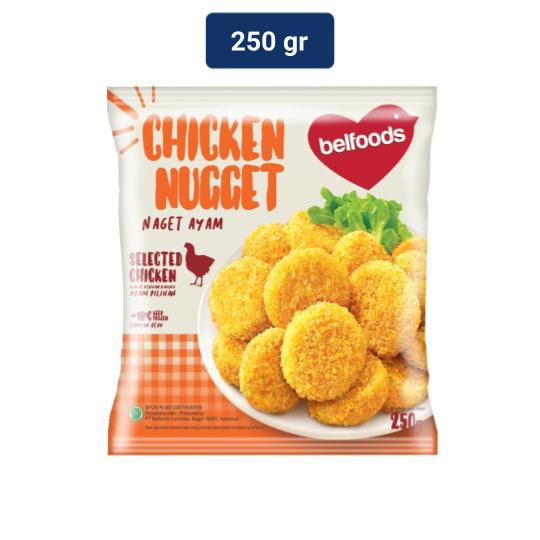 Jual Belfoods Chicken Nugget 1 pack (250 gr) | Shopee Indonesia