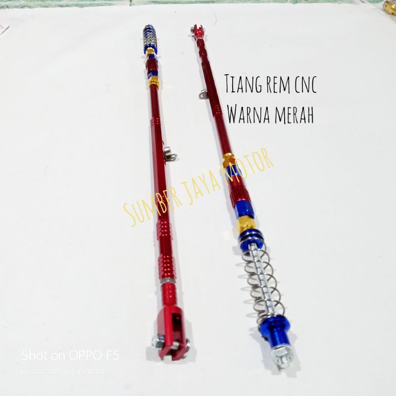 Jual tiang rem cnc warna merah maknyus | Shopee Indonesia