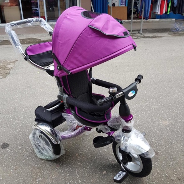 Jual Sepeda stroller anak roda tiga canopy import tricycle lipat ...