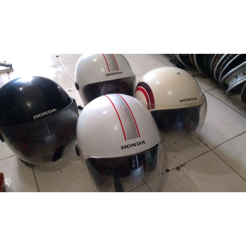 Jual helm honda scoopy asli original bawaan motor | Shopee Indonesia