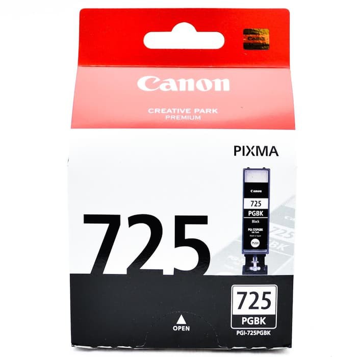 Jual TINTA PRINTER CANON 725 BLACK ORIGINAL | Shopee Indonesia