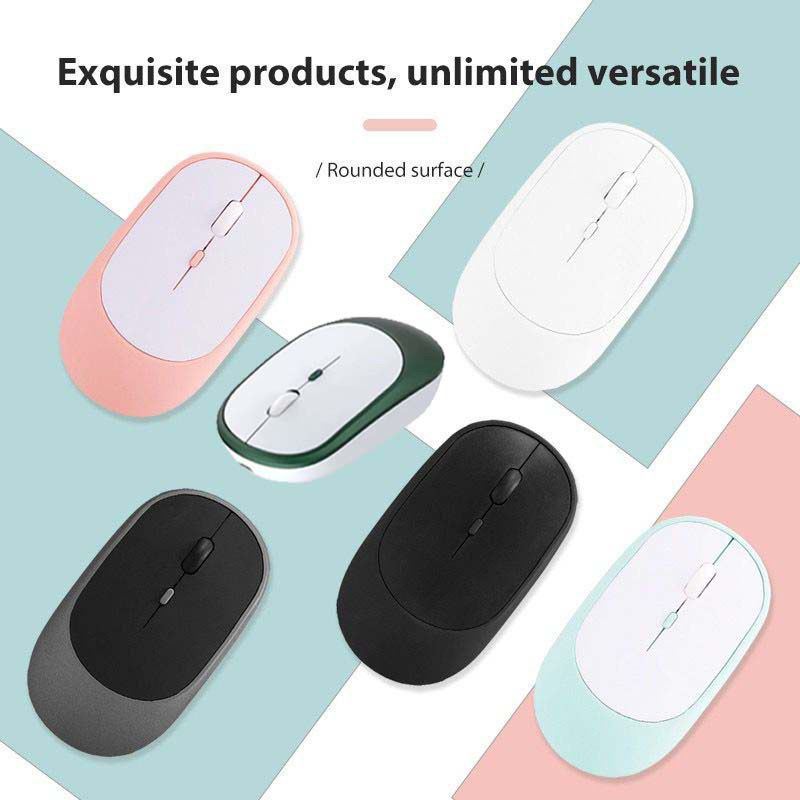 Jual Goojodoq M05 Mouse 2in1 Bluetooth & Wireless Silent Click Portable ...