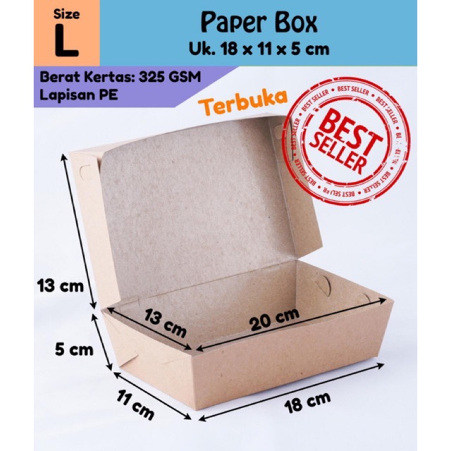 Jual MIN. ORDER 100! Kemasan / Packaging / Box / Kotak / Lunch Box ...