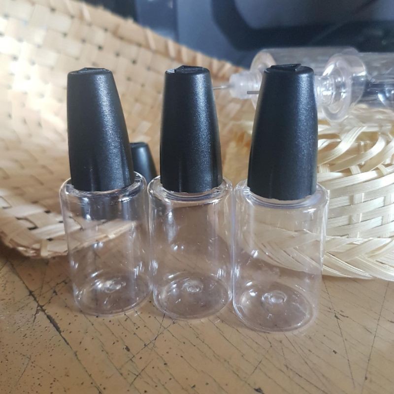 Jual Botol Jarum Stainless Steal 10ml & 20ml | Plastik PET Minyak Oli ...