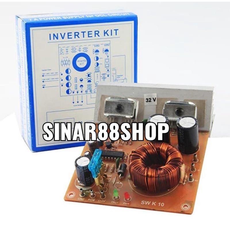 Jual KIT INVERTER 32V CT INPUT 12V 12 VOLT OUT 32V CONVERTER DC TO DC ORIGINAL BELL BGR | Shopee ...