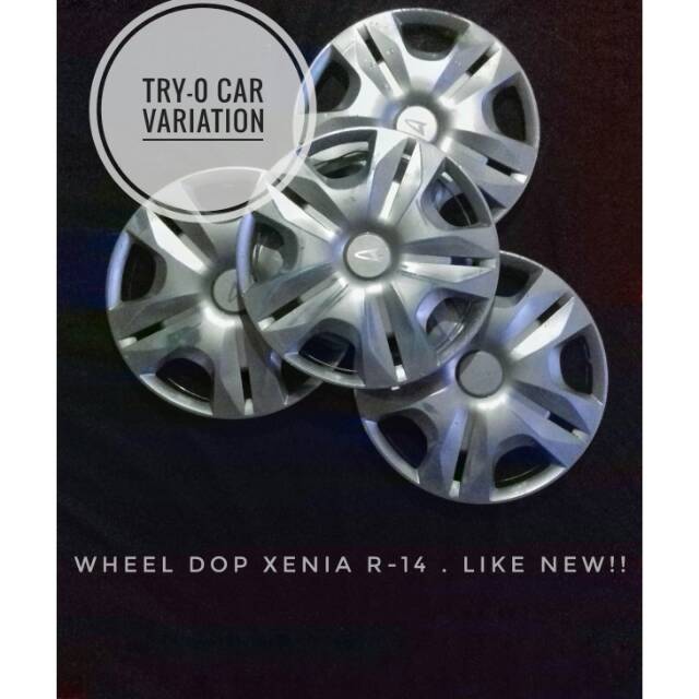 Jual TUTUP VELG WHEELDOP XENIA RING 14 (HARGA 4 BIJI) | Shopee Indonesia