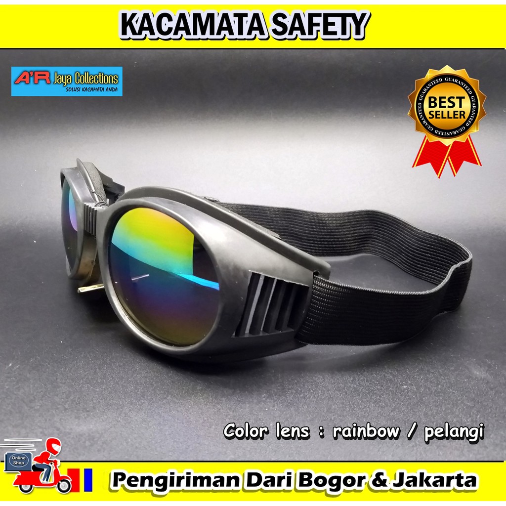 Jual Kacamata Safety Kacamata APD Goggle Kacamata Helm Cakil kacamata ...