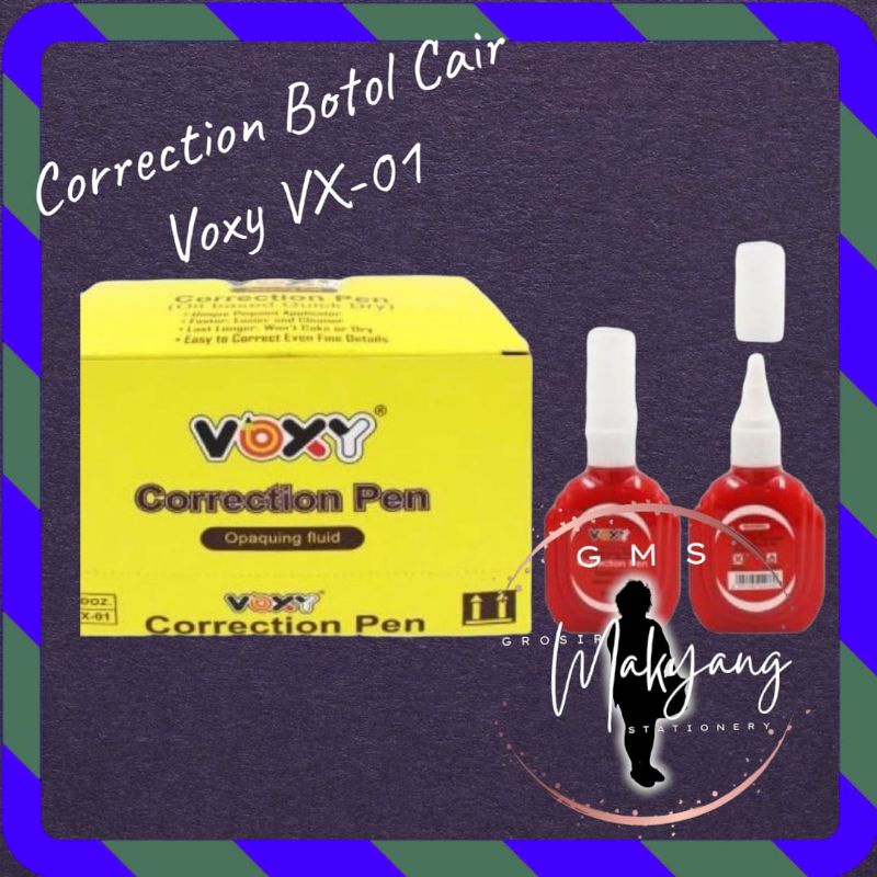 Jual Tip Ex Botol Cair(Pcs)/Stipo/Correction/Tipe X/corr pen/Penghapus ...