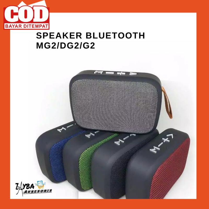 Jual Speaker Bluetooth Mini MG2 / Speaker G2 Bluetooth | Shopee Indonesia