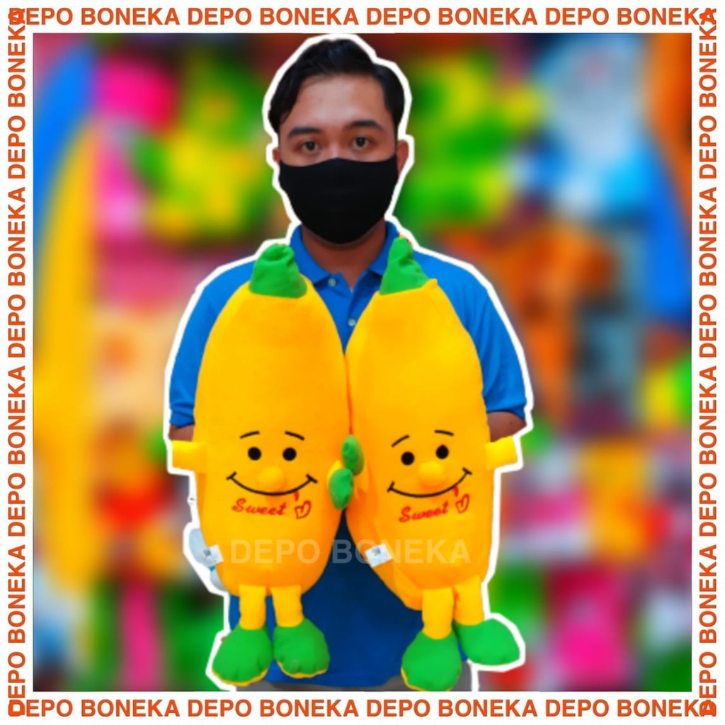 Jual BONEKA PISANG UKURAN L KARAKTER BUAH SNI | Shopee Indonesia