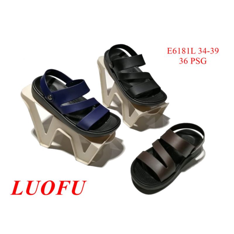 Jual sandal cowok loufu original size 34 - 39 | Shopee Indonesia
