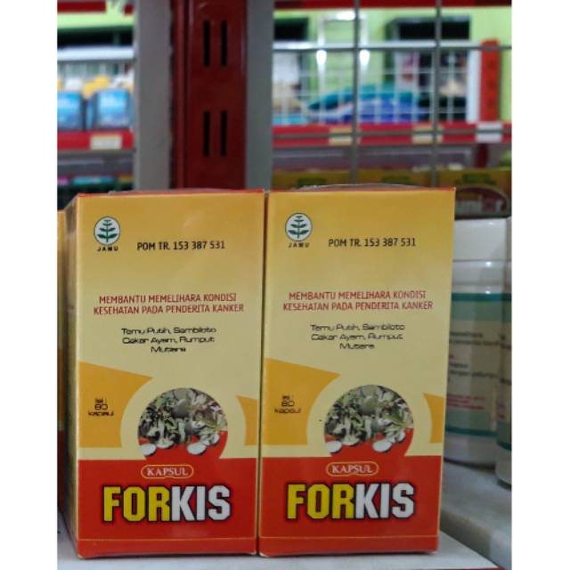 Jual Kapsul Forkis Obat Herbal Kanker ( Asli ) | Shopee Indonesia
