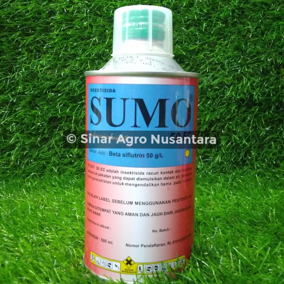 Jual Insektisida SUMO 50EC 500ml Obat Hama Ulat grayak dan Lalat Buah ...