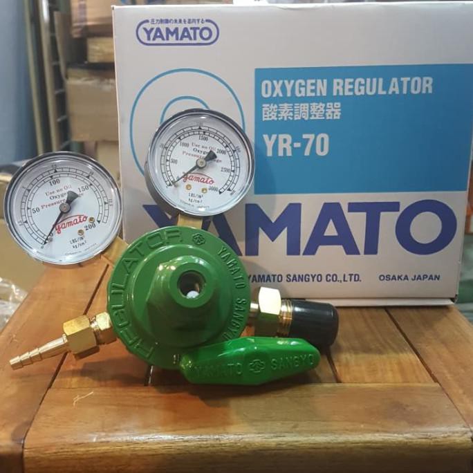 Jual Yamato Regulator Oxygen Standar YR-70 / Regulator Gas Oksigen YR - 70 | Shopee Indonesia