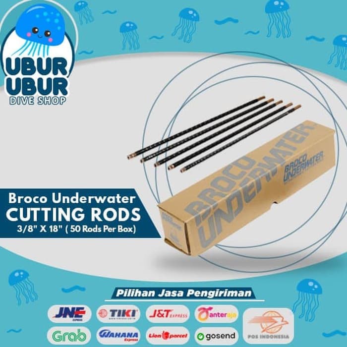 Jual Broco UW/3818-50 Ultrathermic Underwater Cutting Rods 3/8 in. x 18 ...