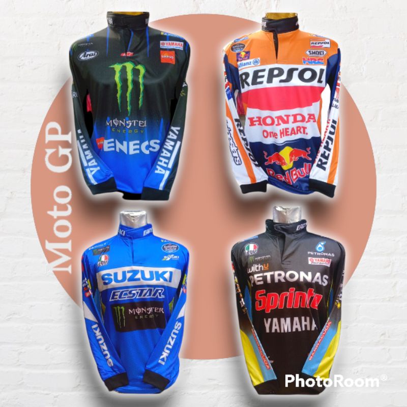 Jual kaos// kaos Moto GP//Baju moto GP//Baju motor //kaos lengan ...