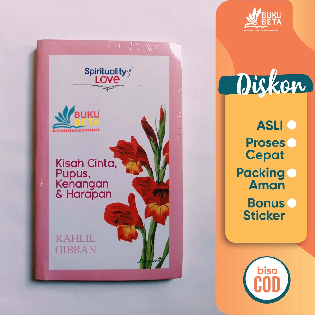 Jual Kisah Cinta, Pupus, Kenangan & Harapan - Kahlil Gibran | Shopee ...
