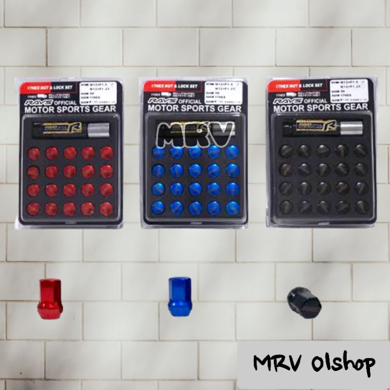 Jual MUR BAUT RODA VELG Mobil Racing RAYS / LUG NUT RAYS | Shopee Indonesia