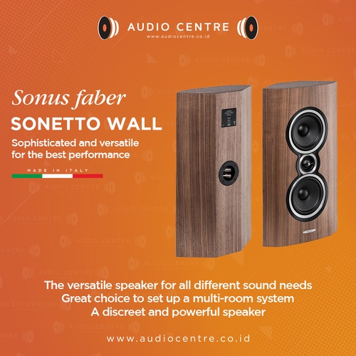 Jual Sonus Faber Sonetto Wall Made in Italy / Sonetto | Shopee Indonesia