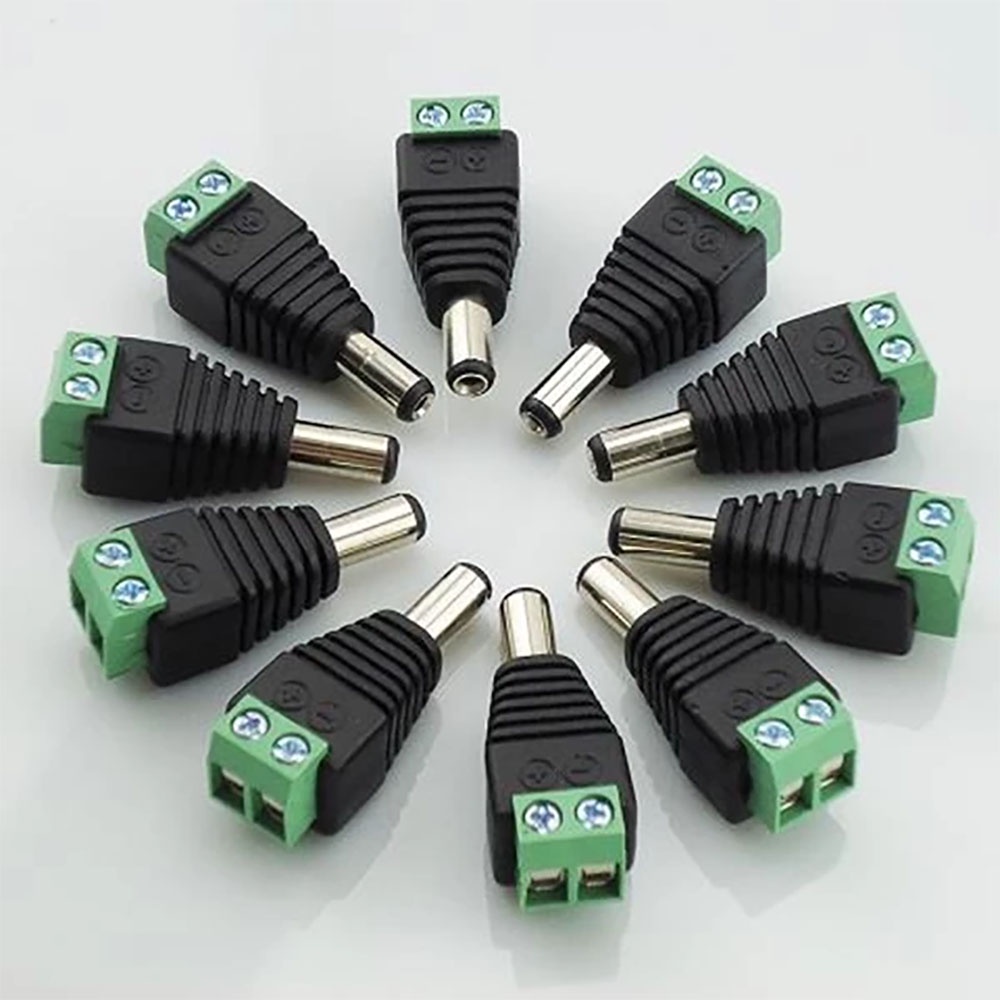 Jual Jack DC Power Male / Female Konektor Kabel Daya CCTV | Shopee ...