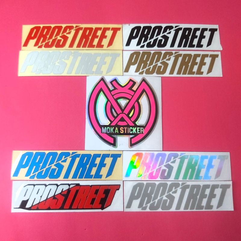 Jual STICKER PROSTREET STIKER PRO STREET CUTTING | Shopee Indonesia