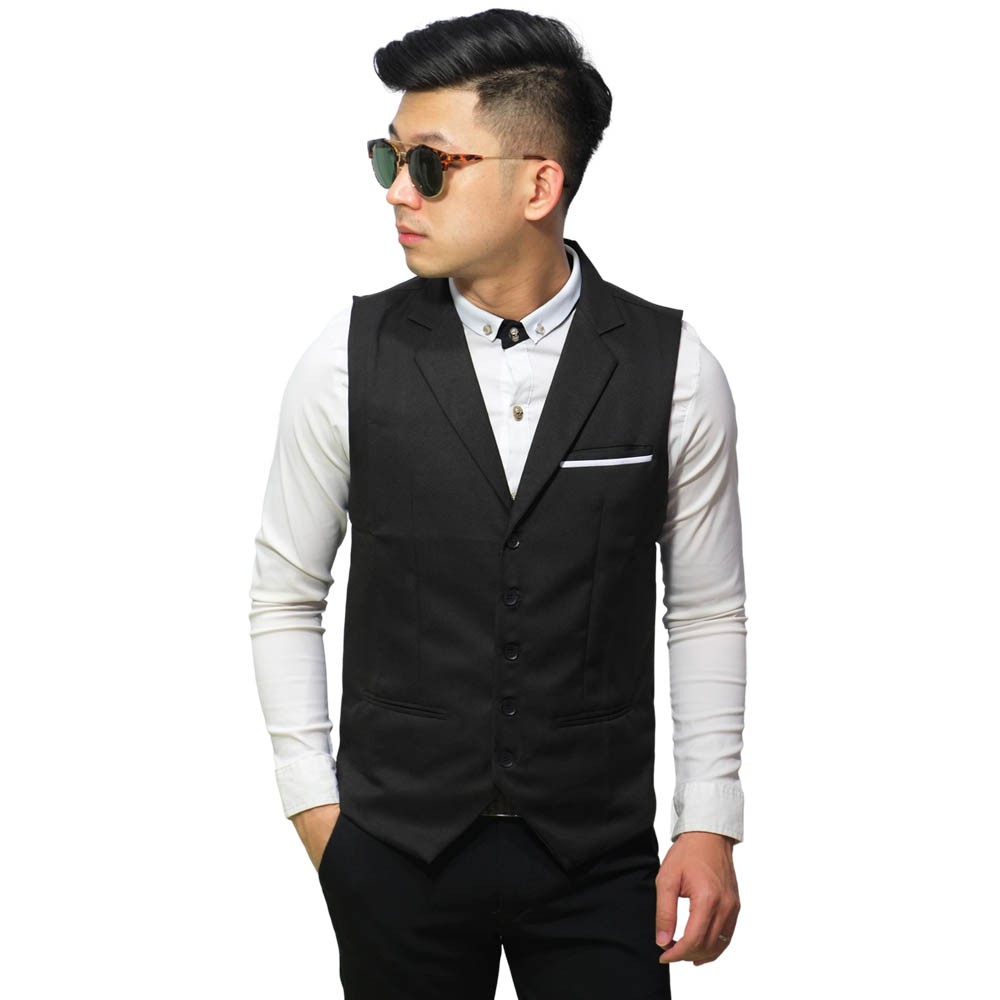 Jual Vest Rompi Formal Pria - Setelan Dalaman Jas Cowok/Groomsmen ...
