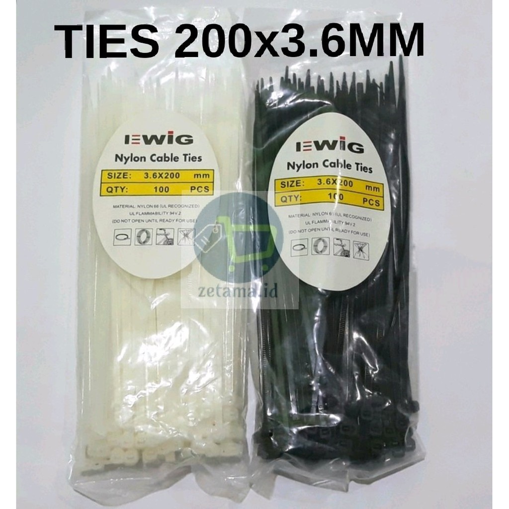 Jual KABEL TIES 20CM CABLE TIES 20CM limited stock | Shopee Indonesia