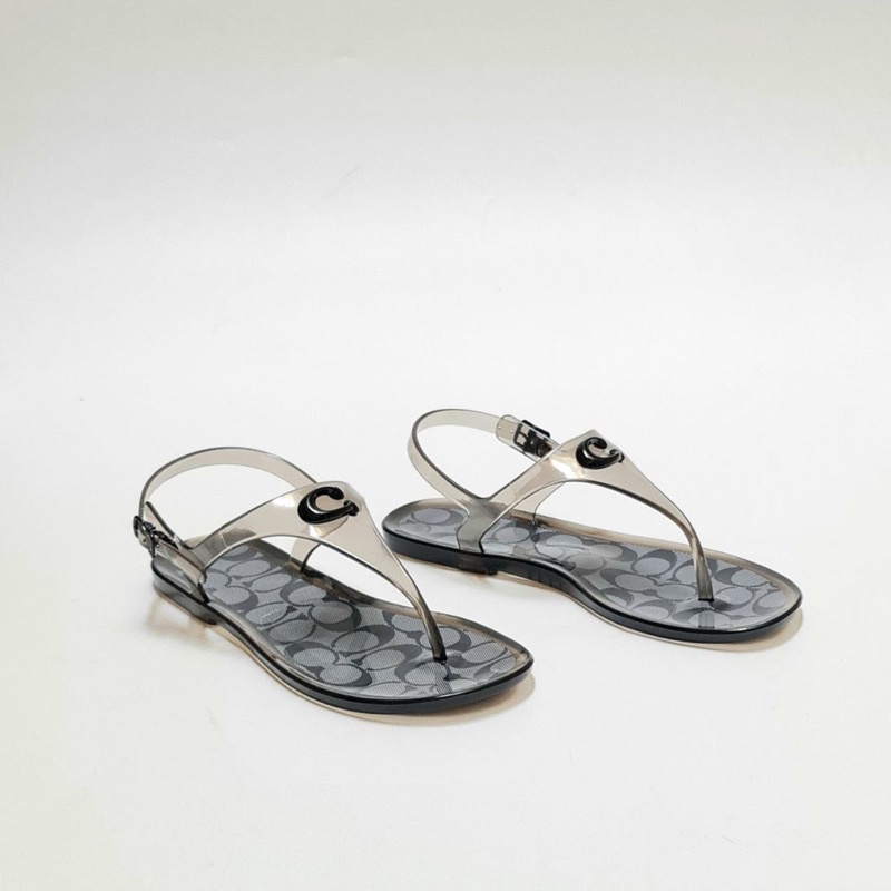 Jual SANDAL COACH NATALEE JELLY BLACK | Shopee Indonesia